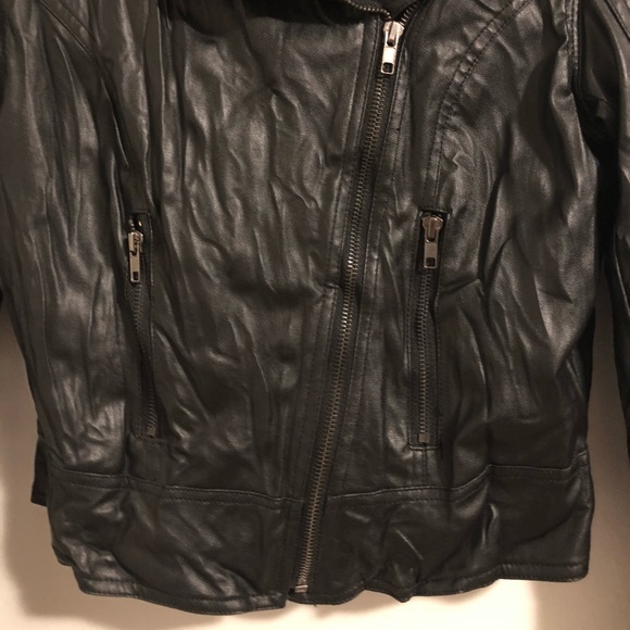 Urban Behavior | Jackets & Coats | Urban Behaviour Black Faux Leather ...